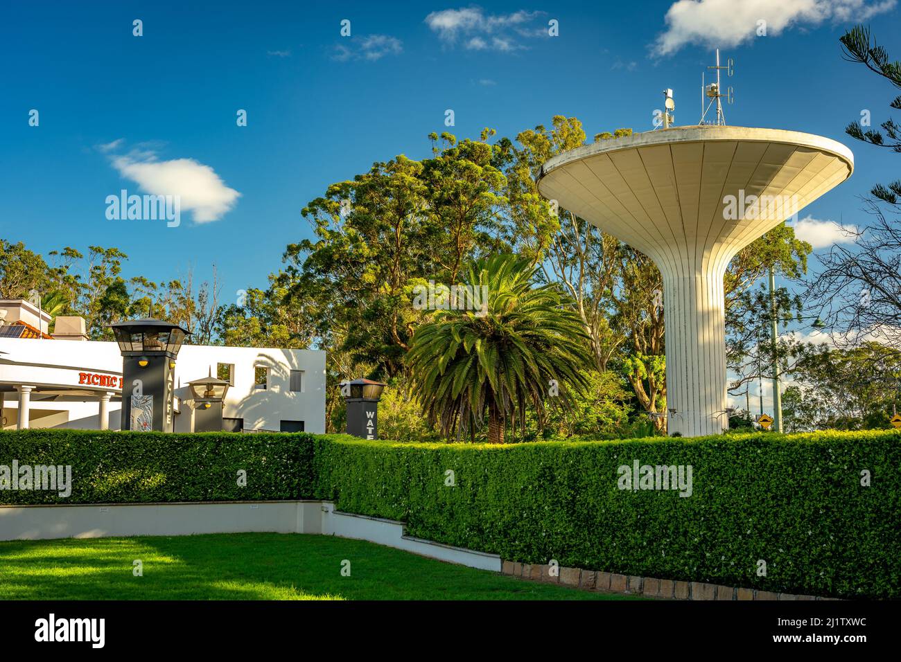 Toowoomba, Queensland, Australia - Buildings around the Picnic Point ...
