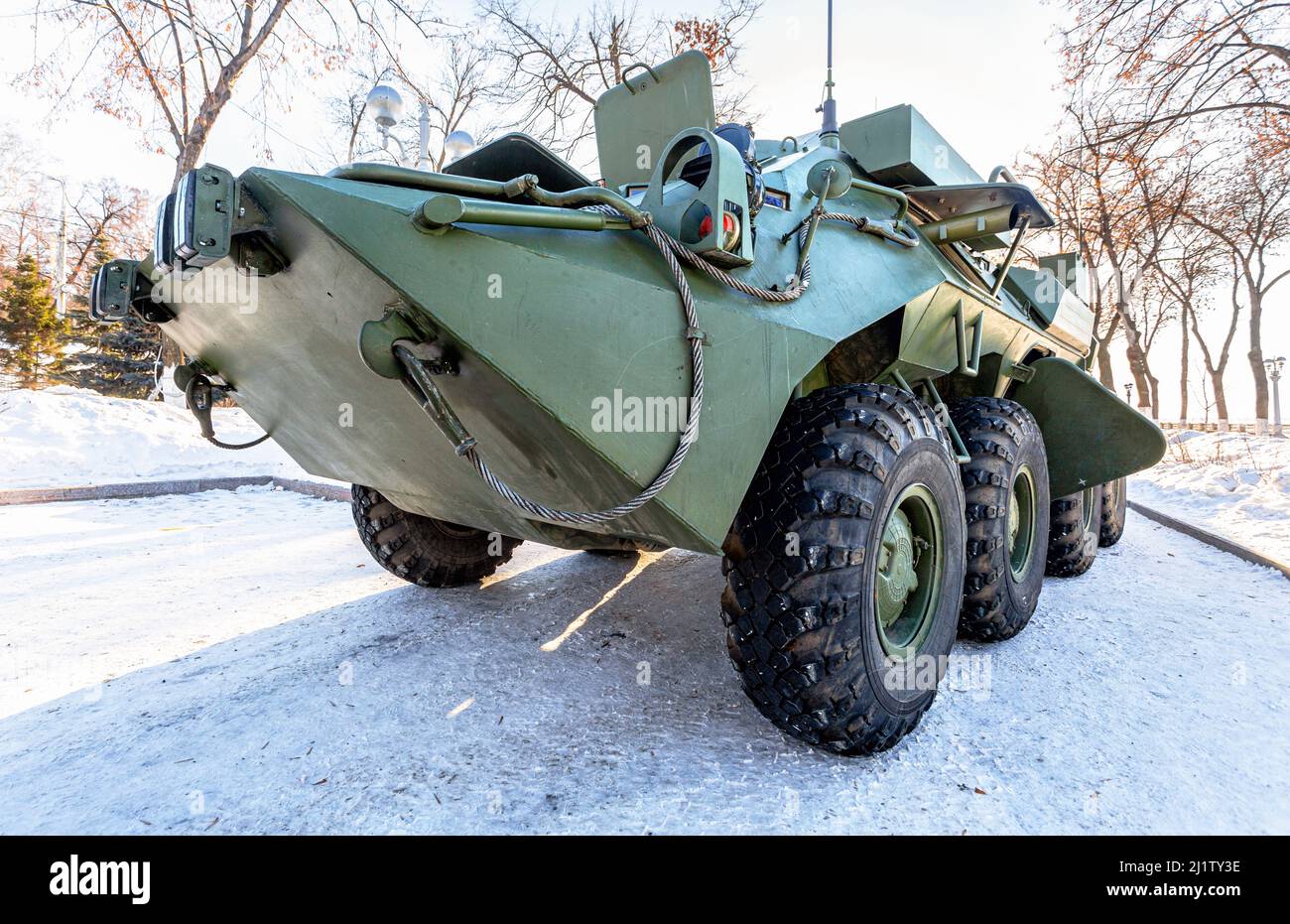 Samara, Russia - January 27, 2018: The unified command-staff vehicle R ...