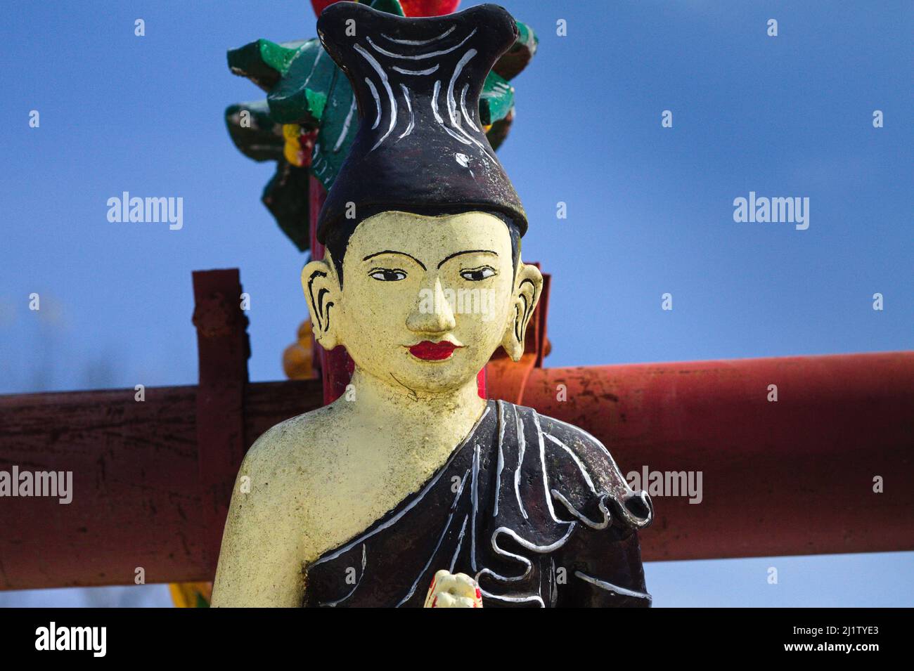 Buddha statue in Myanmar Stock Photo - Alamy