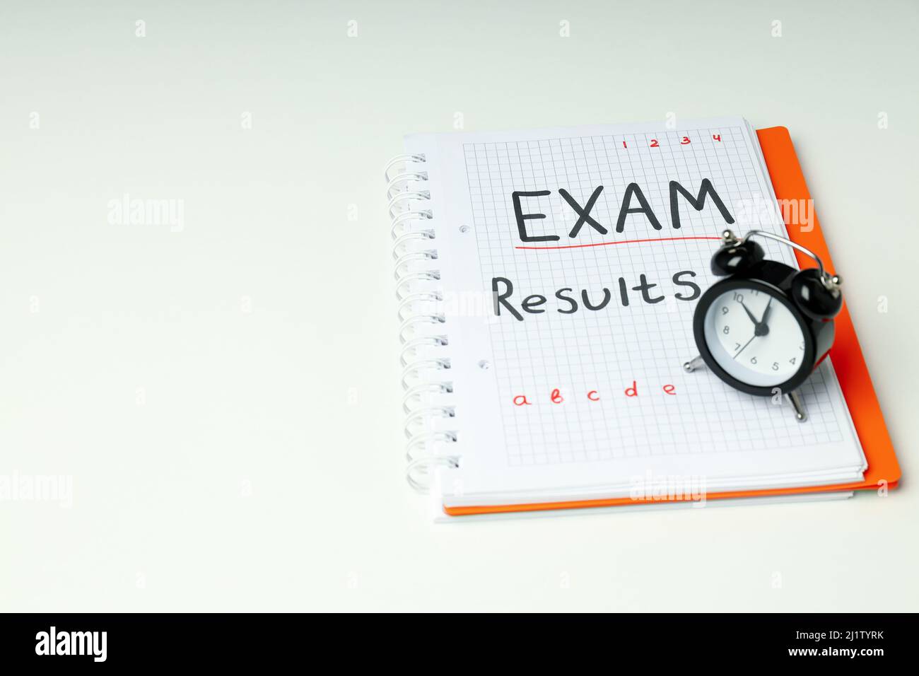 Concept of exams and tests, space for text Stock Photo - Alamy