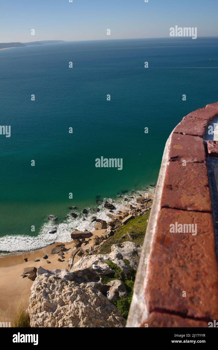 Nazare coastline hi-res stock photography and images - Alamy