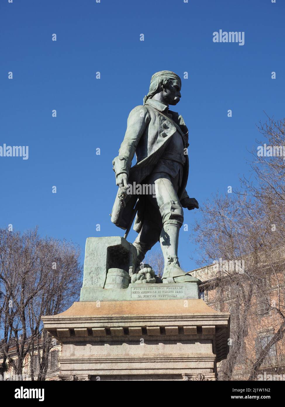 Statue of pietro micca turin hi-res stock photography and images - Alamy