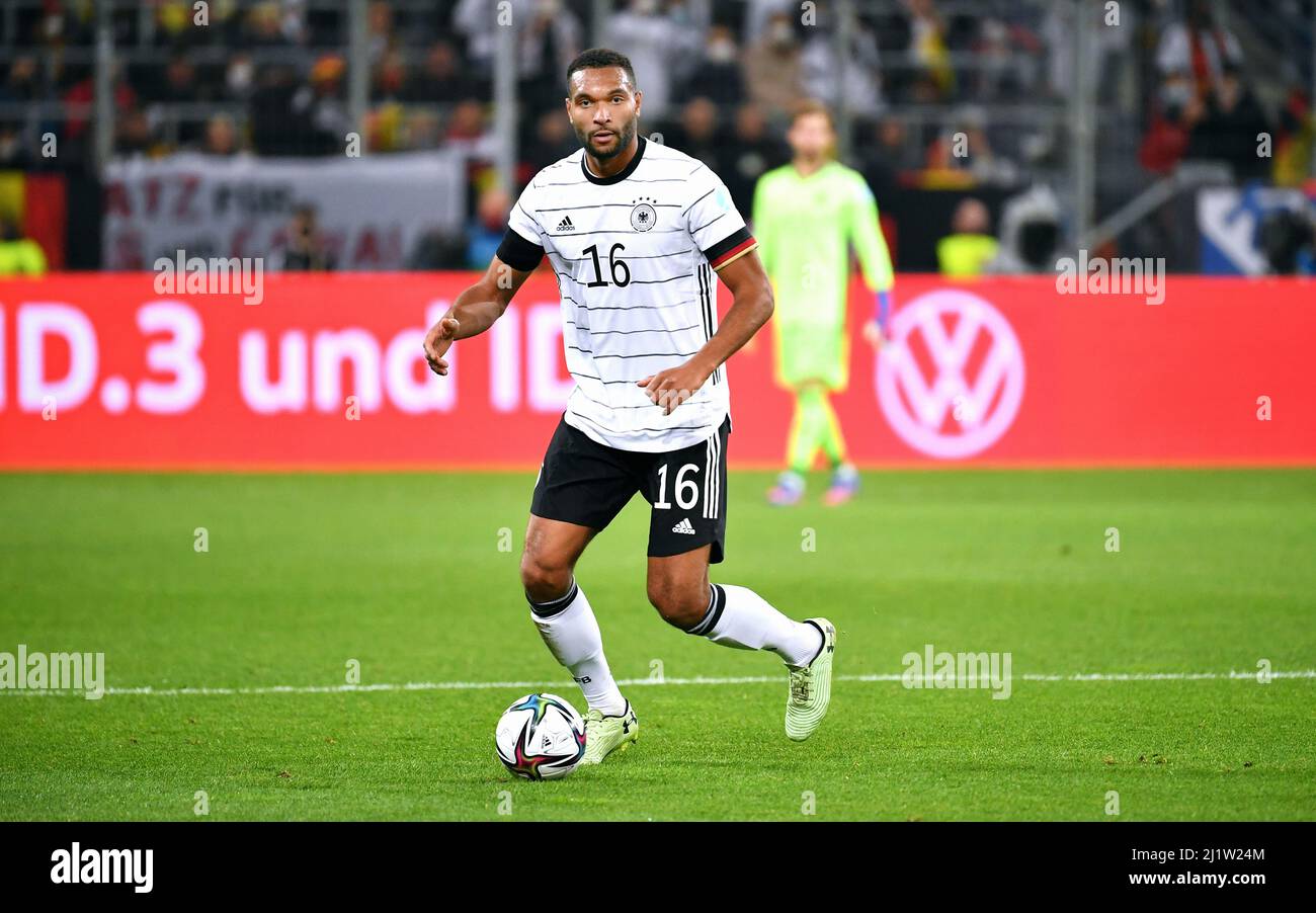 Friendly match, PreZero Arena Sinsheim: Germany vs Israel; Jonathan Tah ...