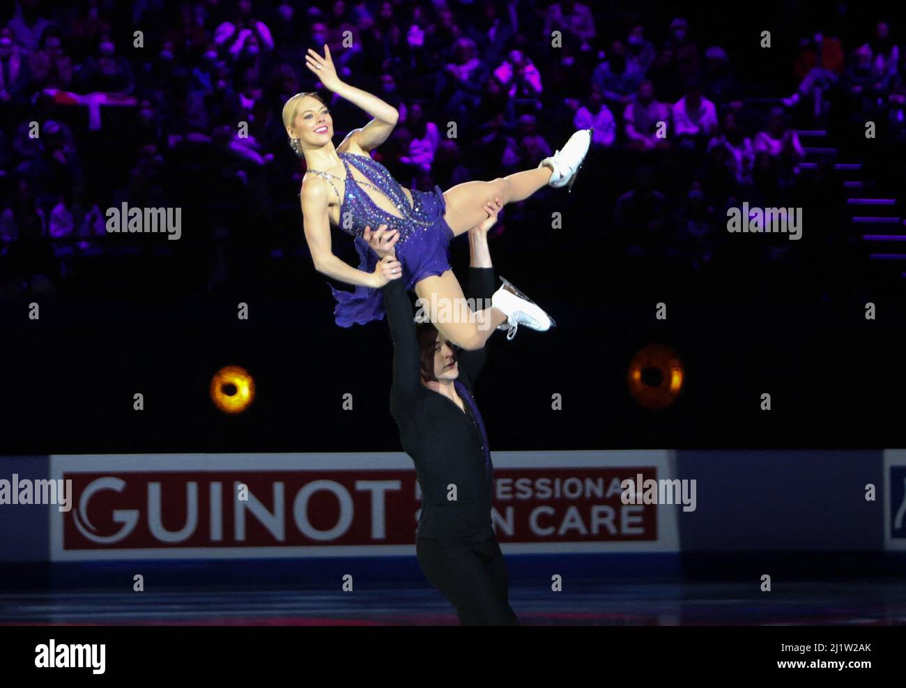 Alexa KNIERIM / Brandon FRAZIER of USA in Gala During the ISU World ...