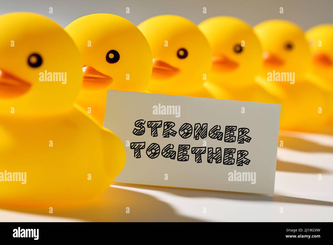 Teamwork, cooperation, togetherness or collaboration in business ...