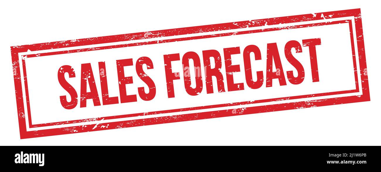 Sales forecast stamp hi-res stock photography and images - Alamy