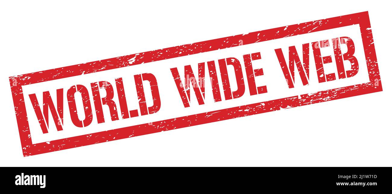 World wide web stamp hi-res stock photography and images - Alamy
