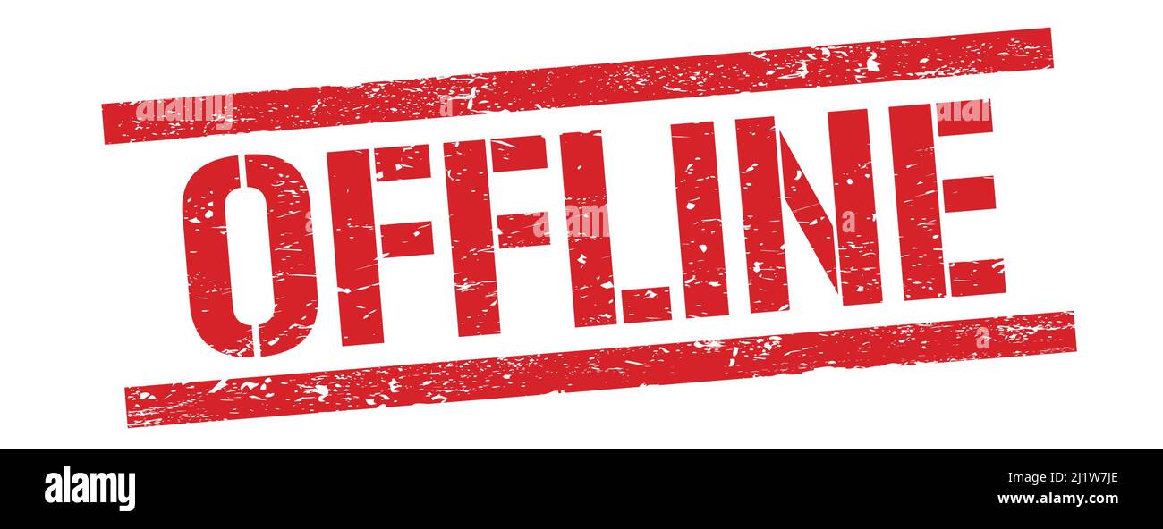 Offline text hi-res stock photography and images - Alamy