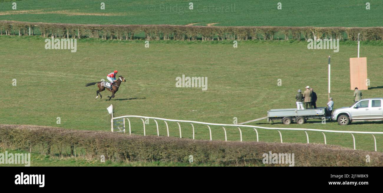 Curre and Llangibby point-to-point at Howick, near Chepstow, South ...