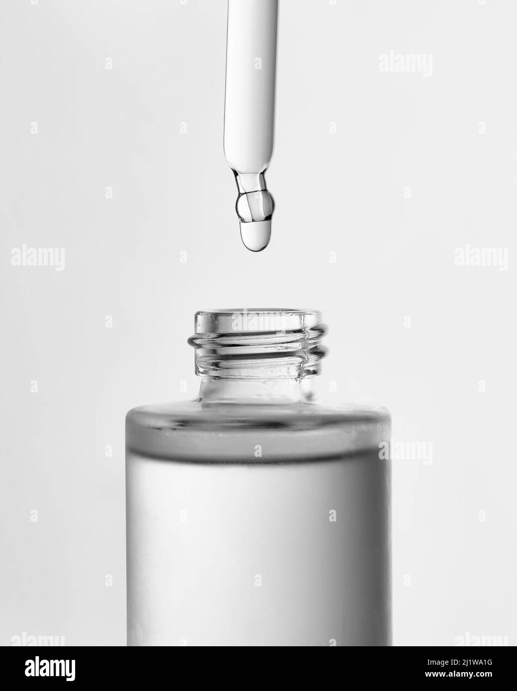 Glass oil flask Black and White Stock Photos & Images - Alamy