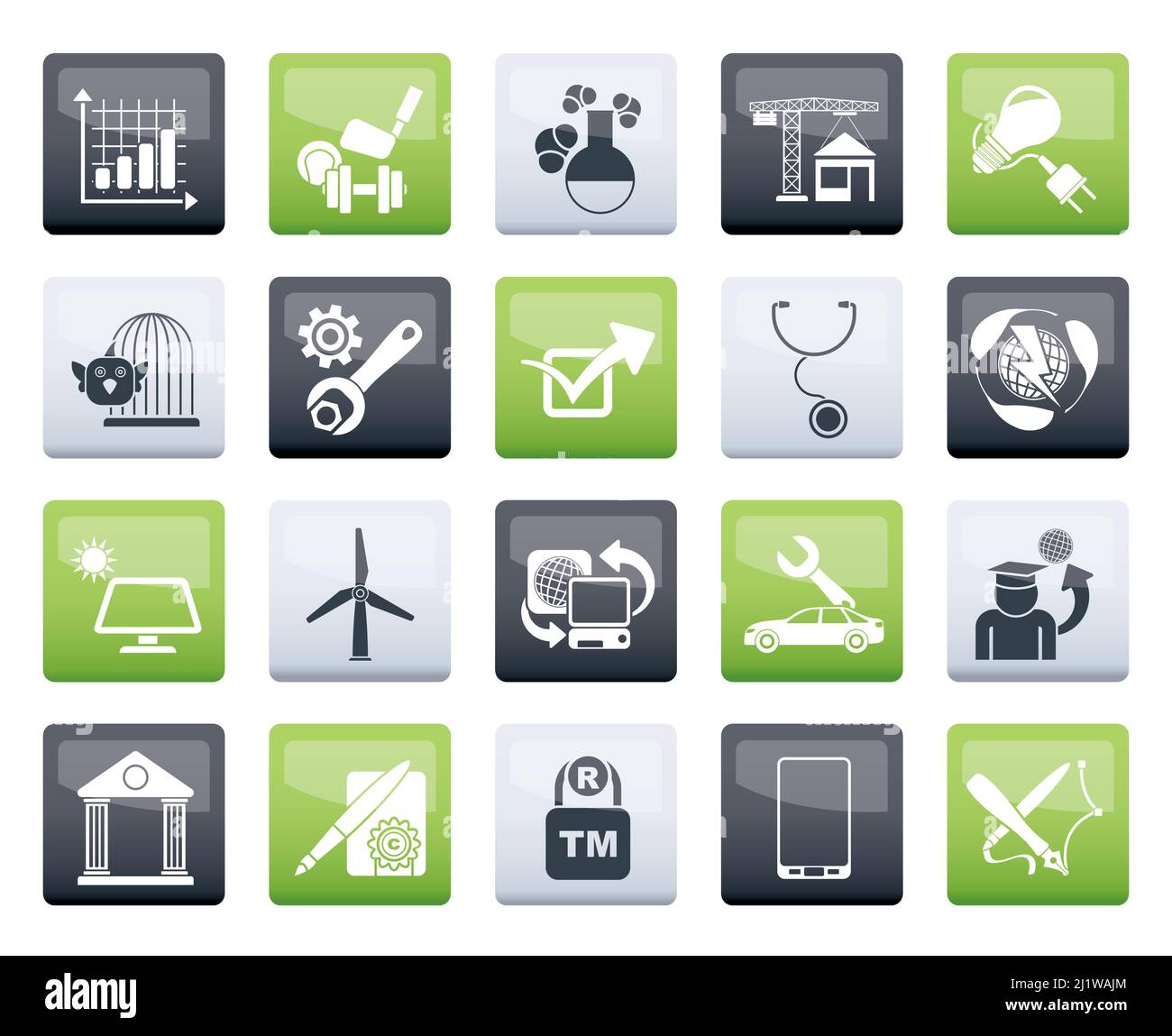 Internet and Website Portal icons over color background - vector icon ...