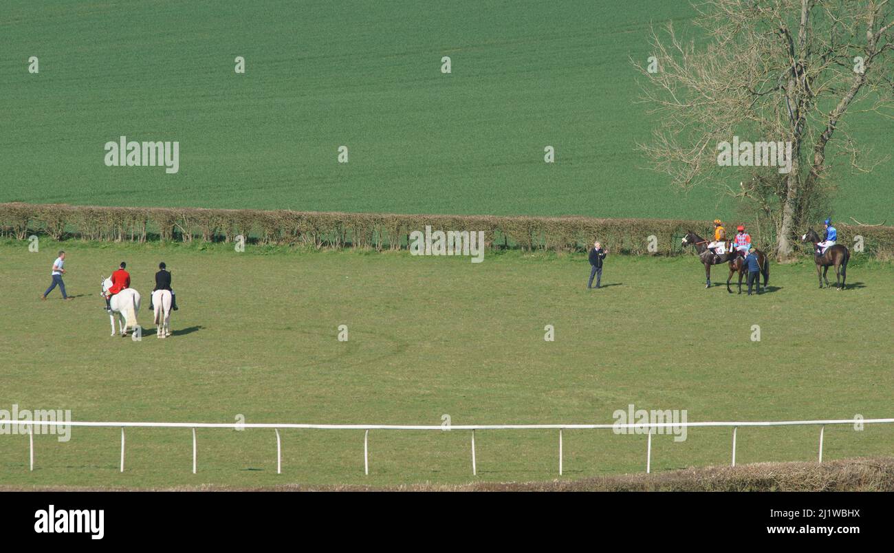 Curre and Llangibby point-to-point at Howick, near Chepstow, South ...