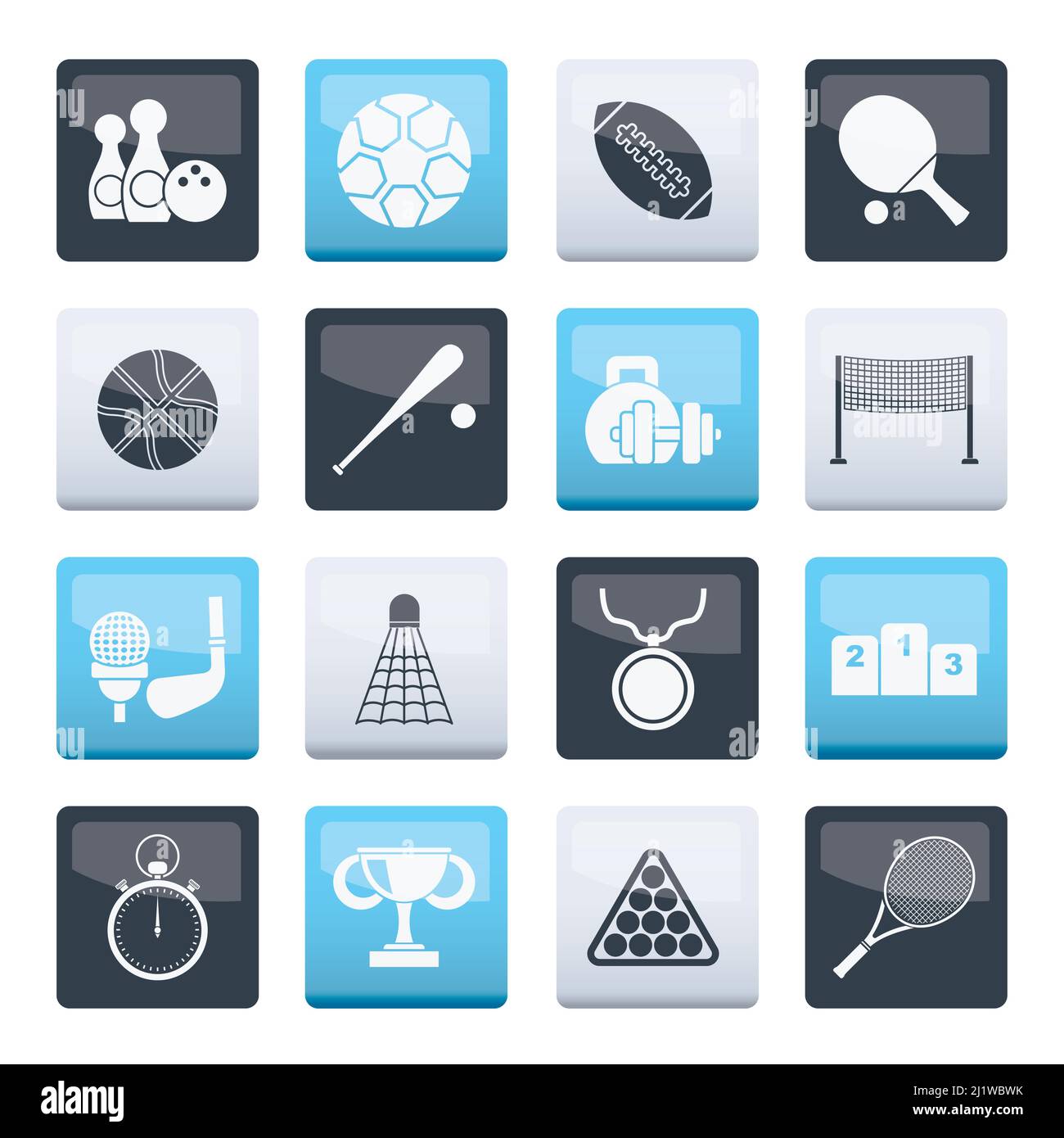 Feather bowling Stock Vector Images - Alamy