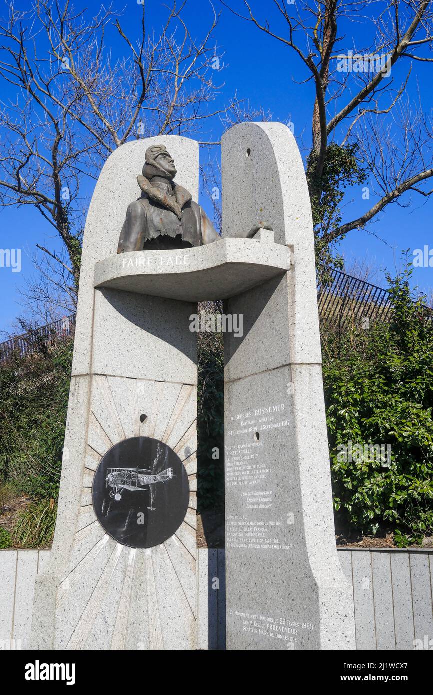 Guynemer monument hi-res stock photography and images - Alamy