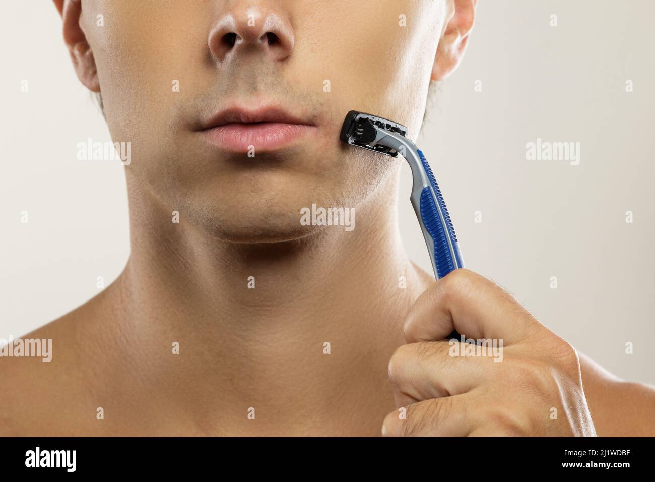 Shaving routine hi-res stock photography and images - Alamy