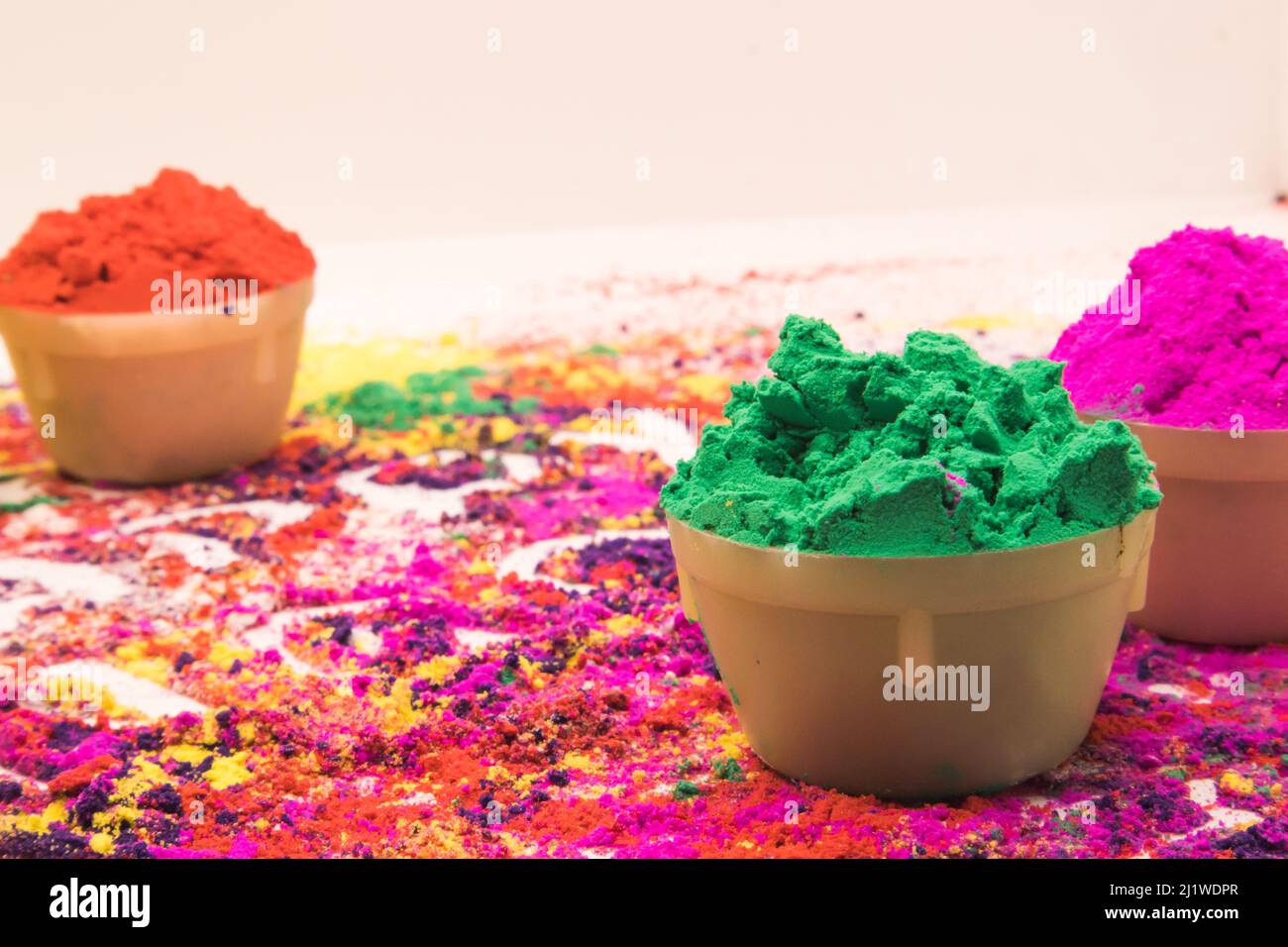 Various gulal (abir) used in holi celebration in India. Gulal or Abir ...
