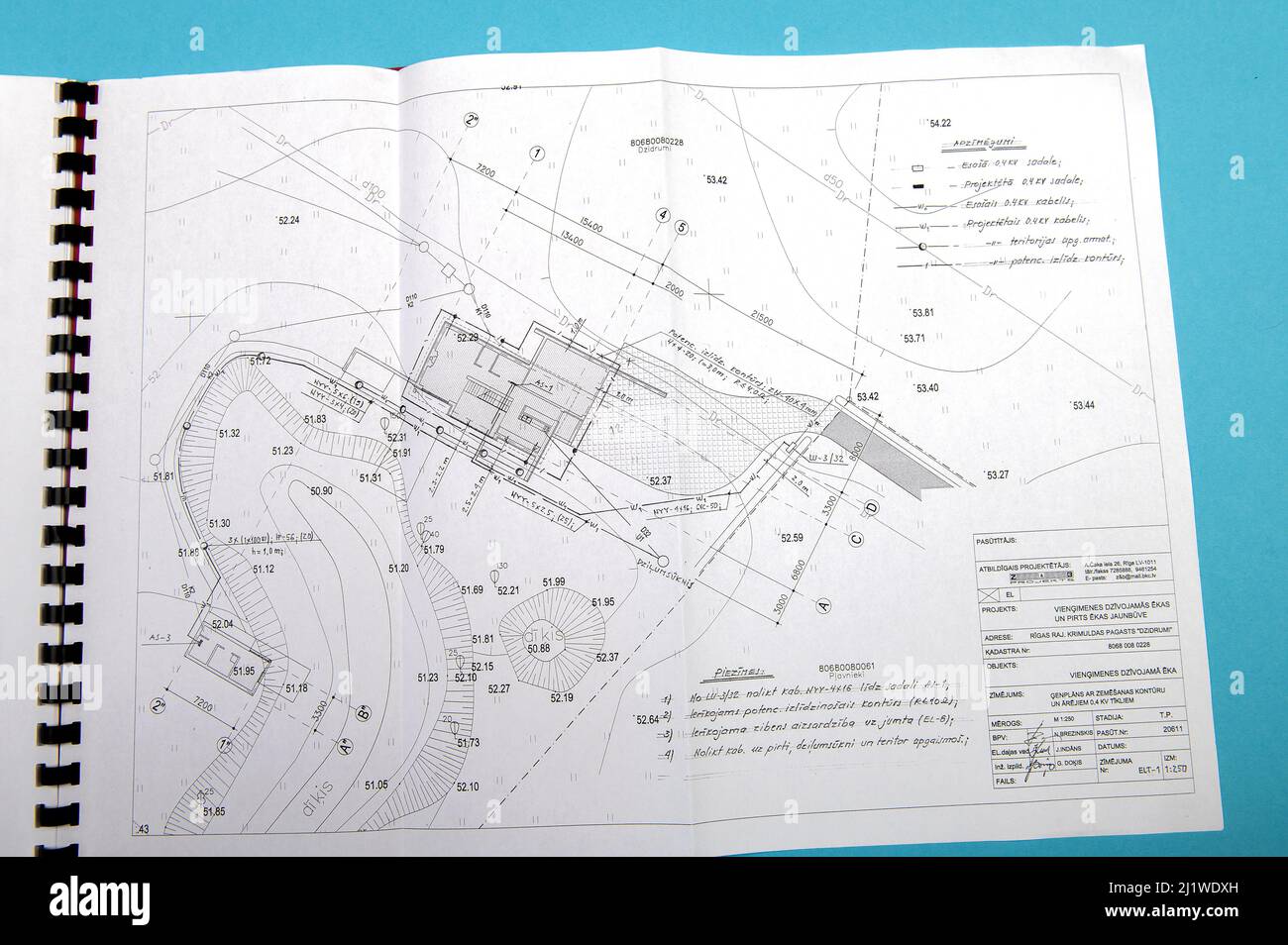 Structural details drawing. Close up view. Architectural or engineering ...