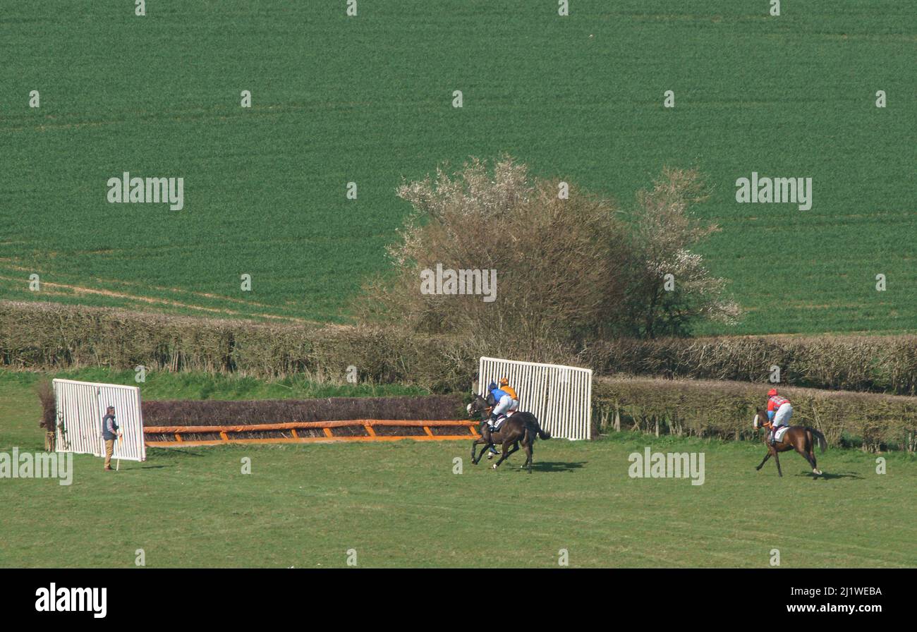Curre and Llangibby point-to-point at Howick, near Chepstow, South ...