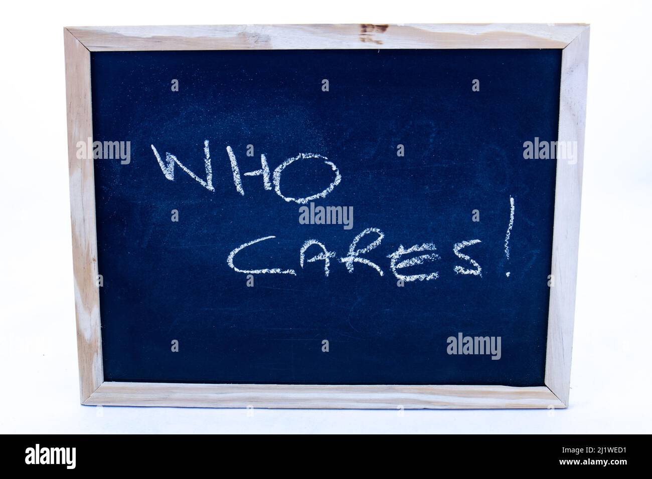 The term WHO CARES visually displayed on a clear background with copy ...