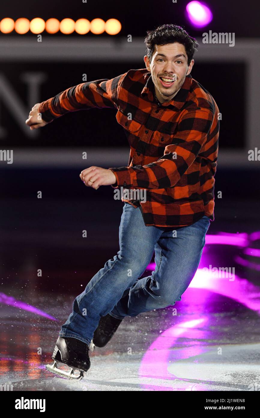 Keegan MESSING (CAN), during the Exhibition Gala, at the ISU World ...