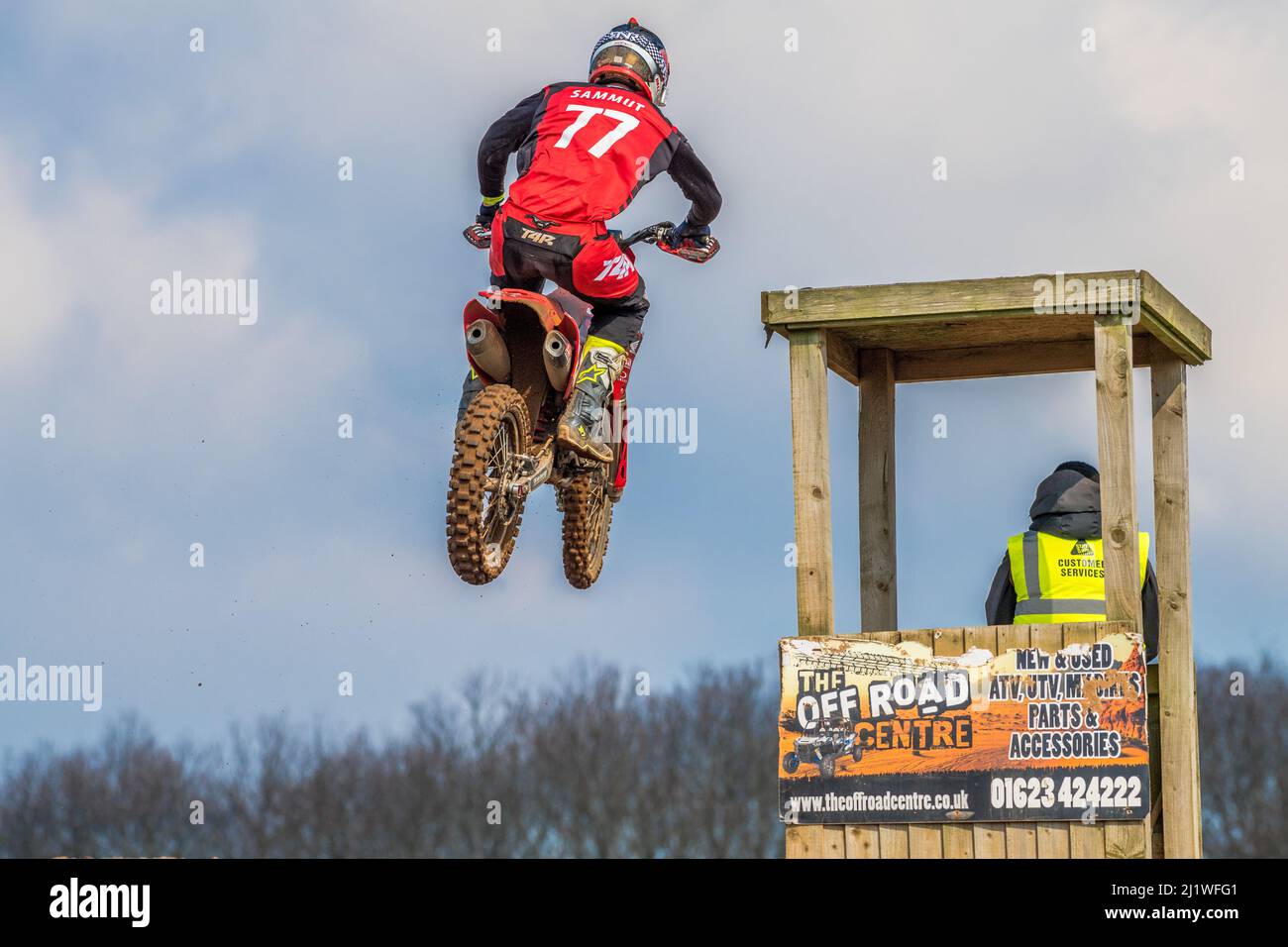 National Motocross sporting event Stock Photo - Alamy