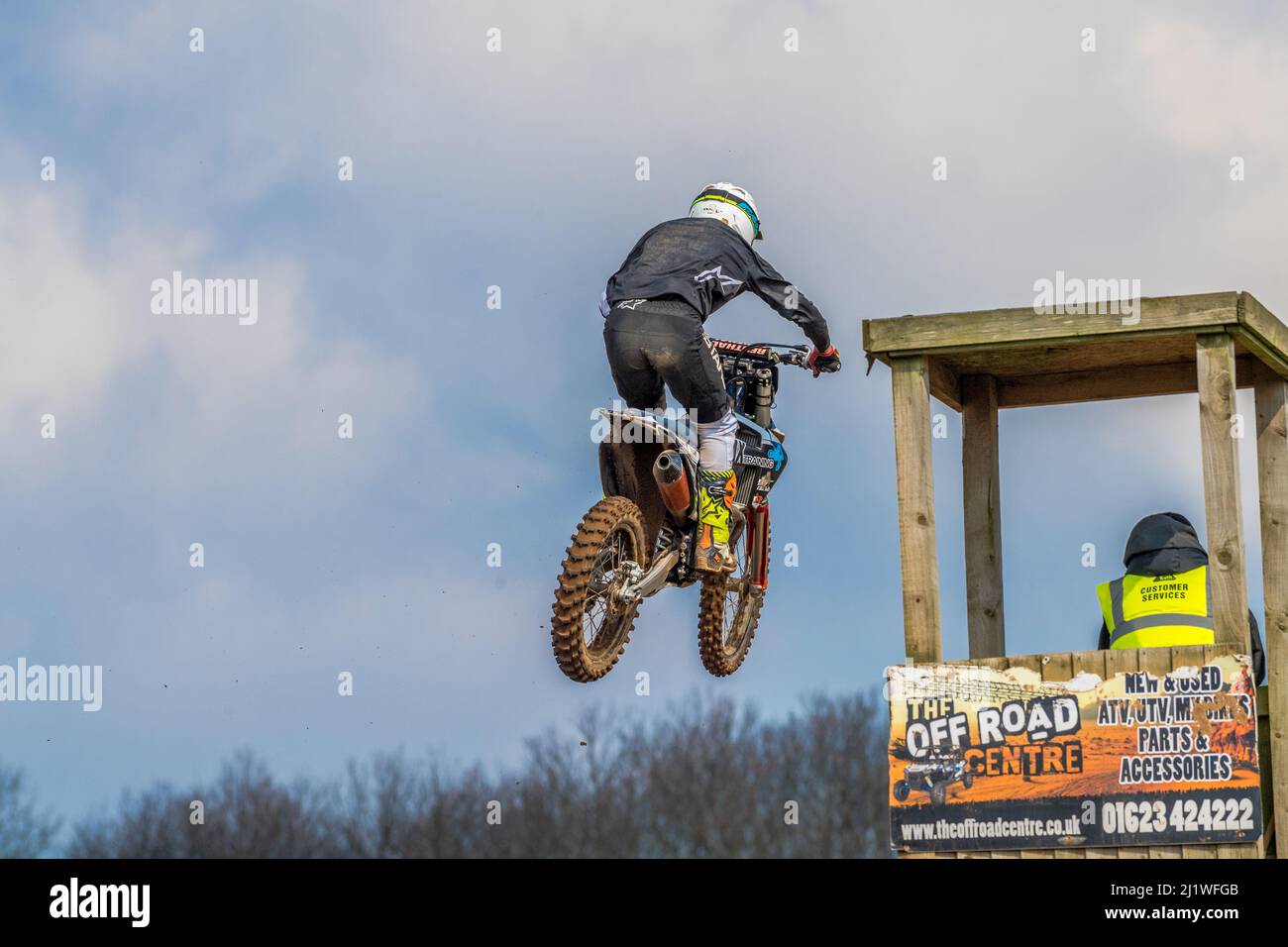 National Motocross sporting event Stock Photo - Alamy