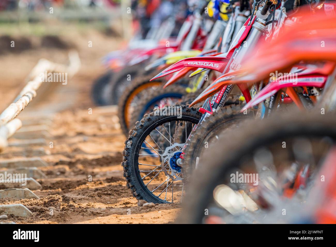 National Motocross sporting event Stock Photo - Alamy