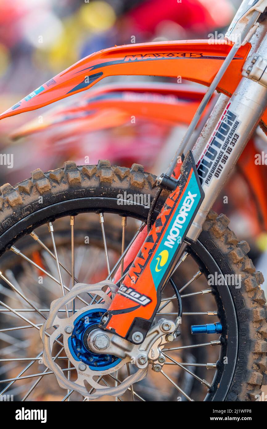 National Motocross sporting event Stock Photo - Alamy