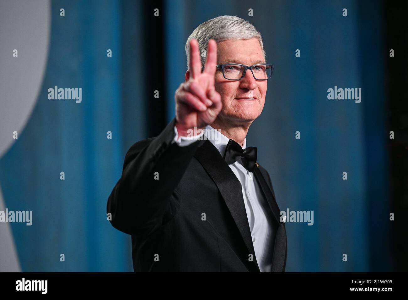 Beverly Hills, USA. 28th Mar, 2022. Tim Cook walking on the red carpet ...