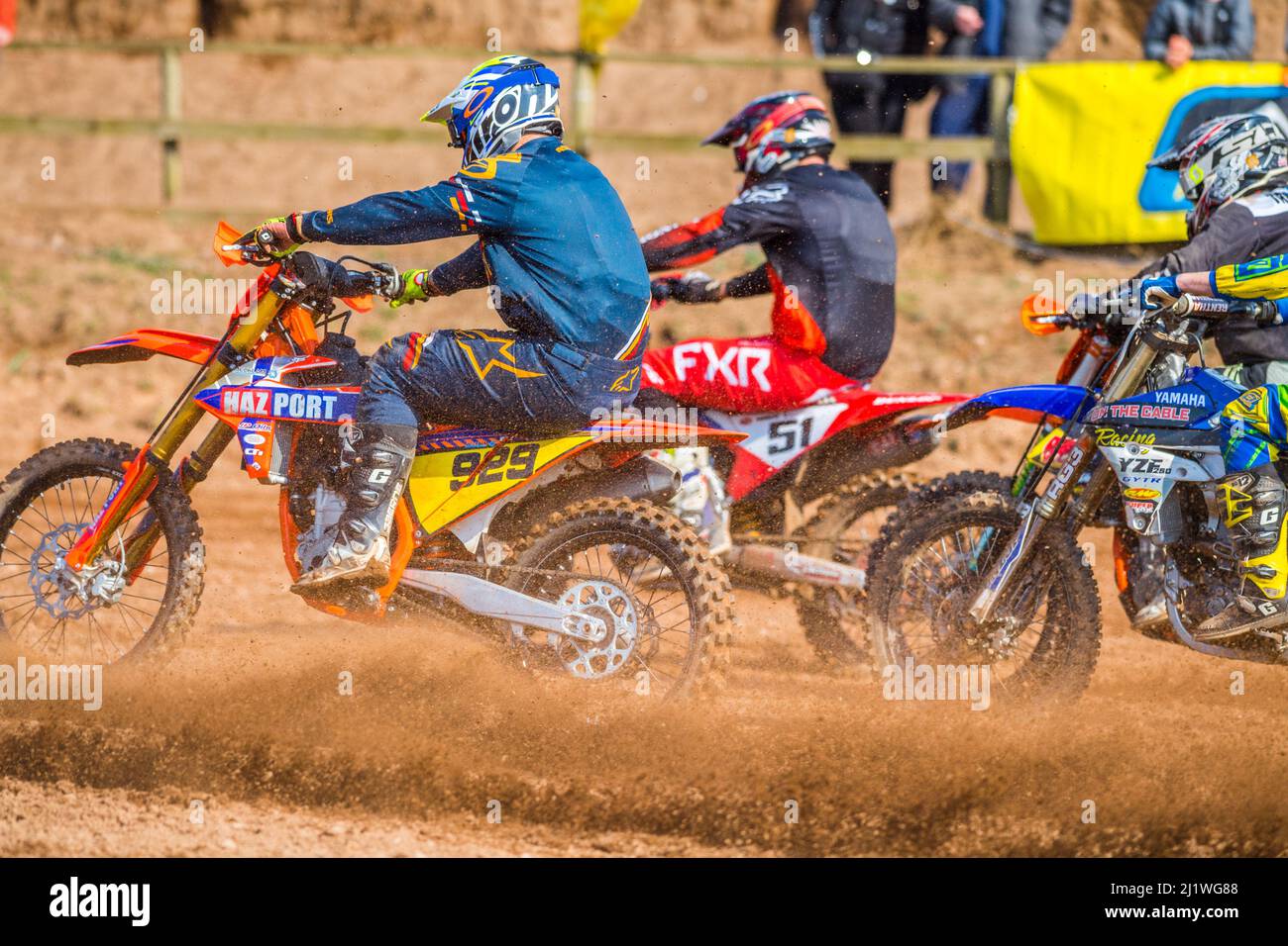 Dusty motocross hi-res stock photography and images - Alamy