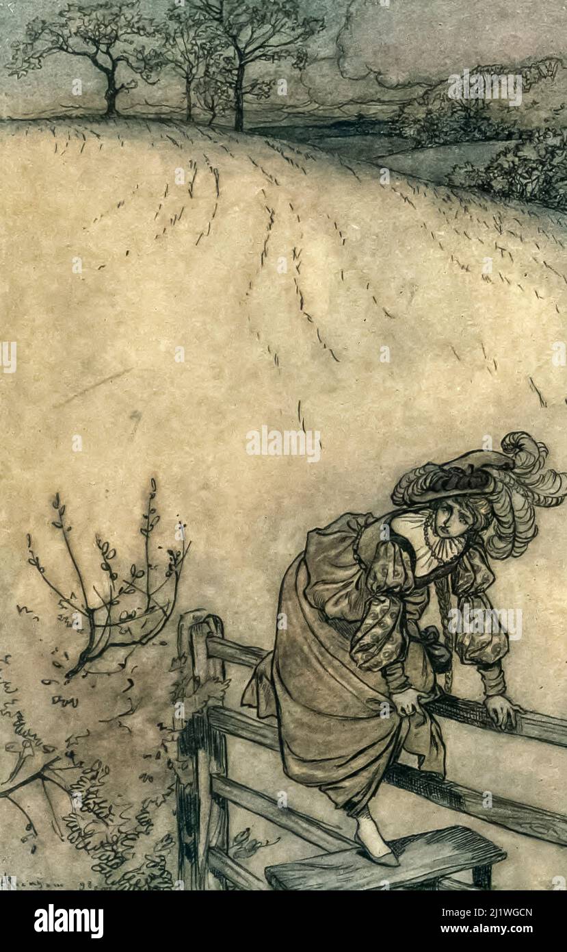 Medieval poetry painting hi-res stock photography and images - Alamy