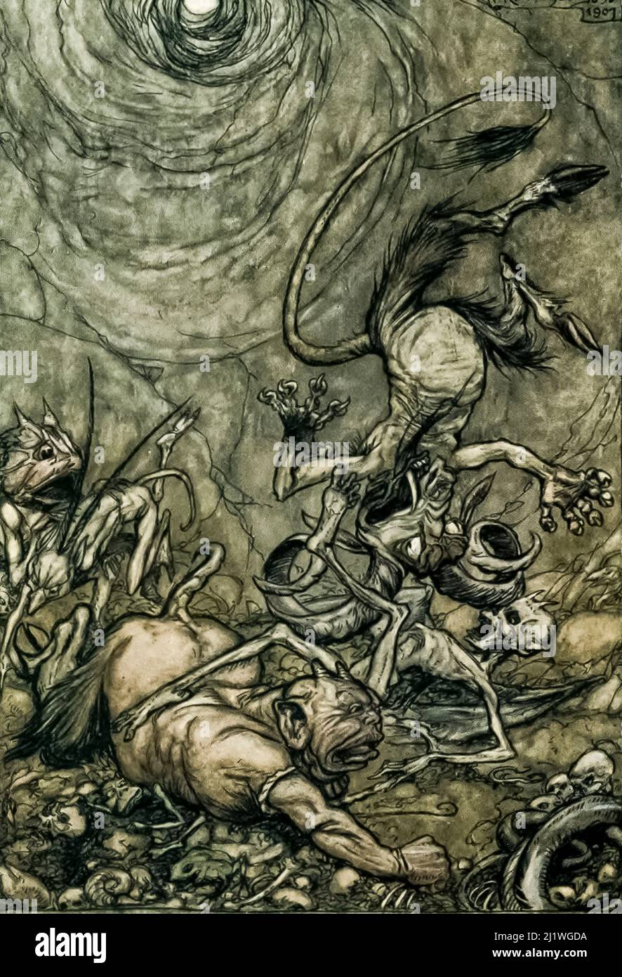 Bottomless pit hi-res stock photography and images - Alamy