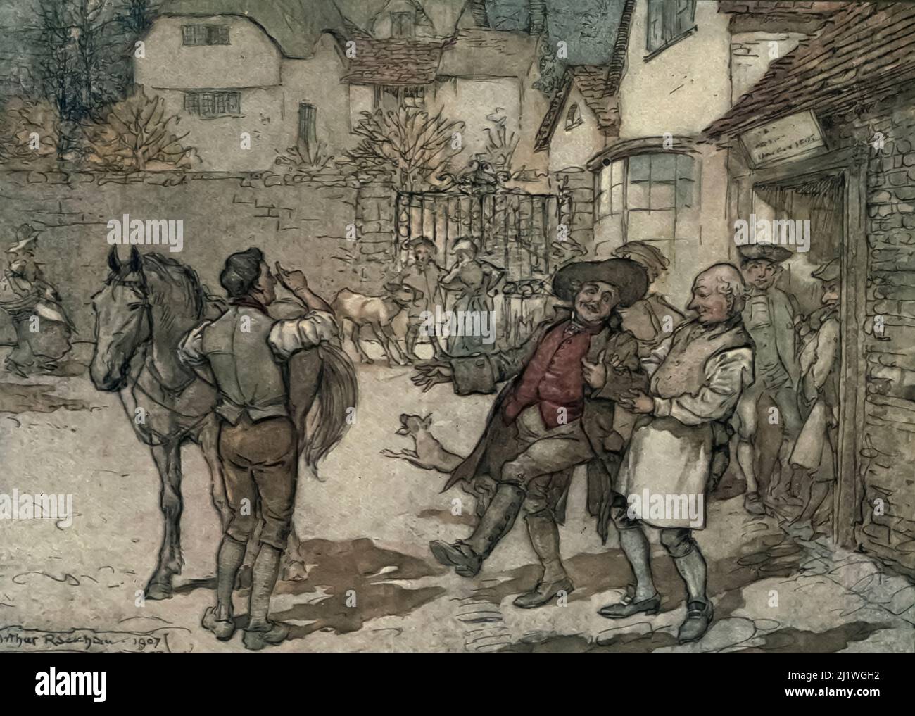 Wig and pen hi-res stock photography and images - Alamy