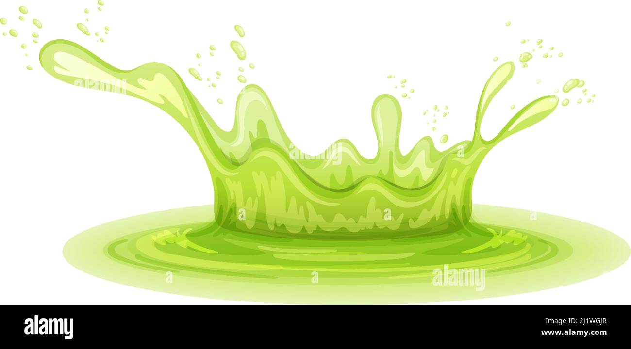 A water splash on white background illustration Stock Vector Image ...