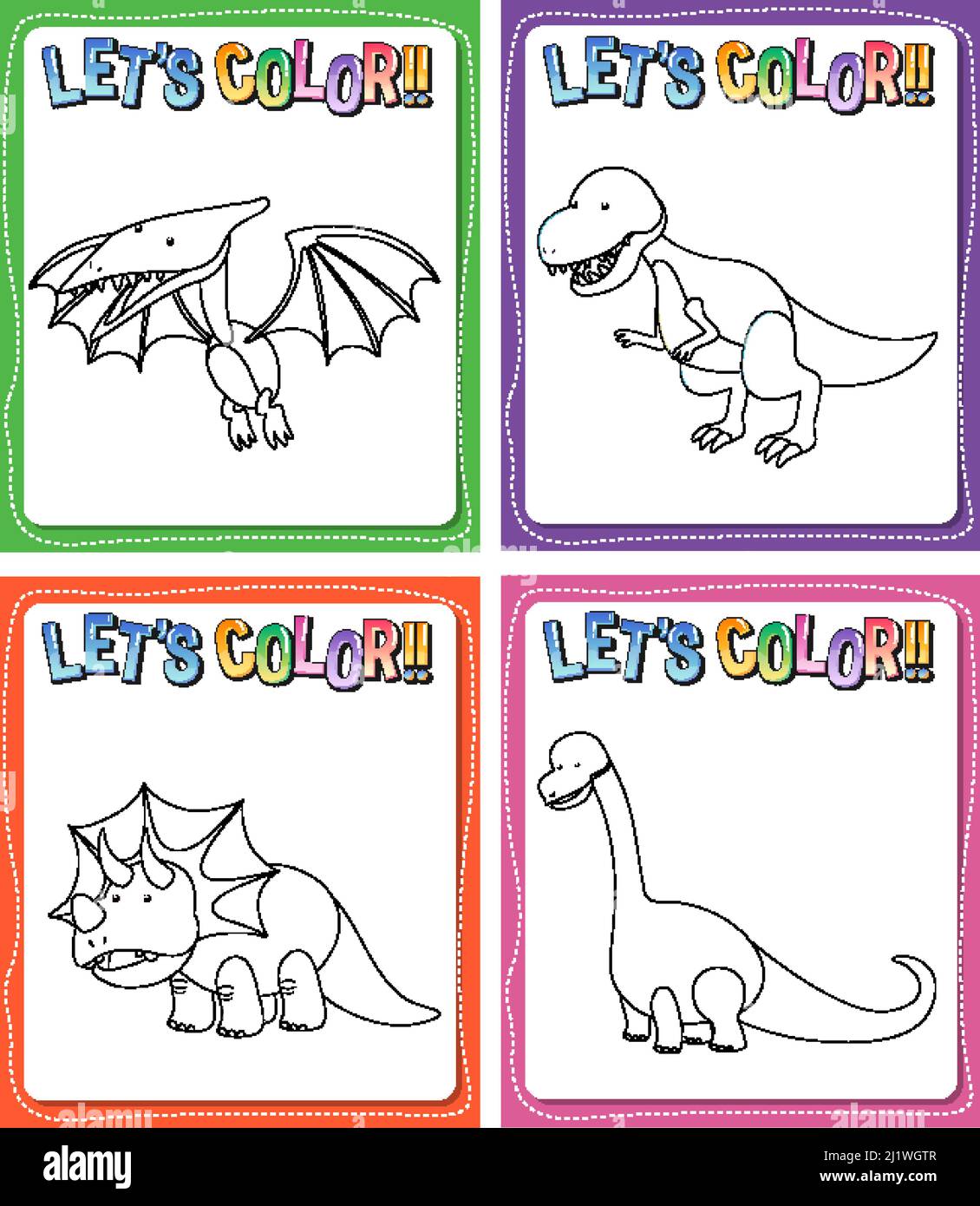 Colouring worksheet for student illustration Stock Vector Image & Art ...