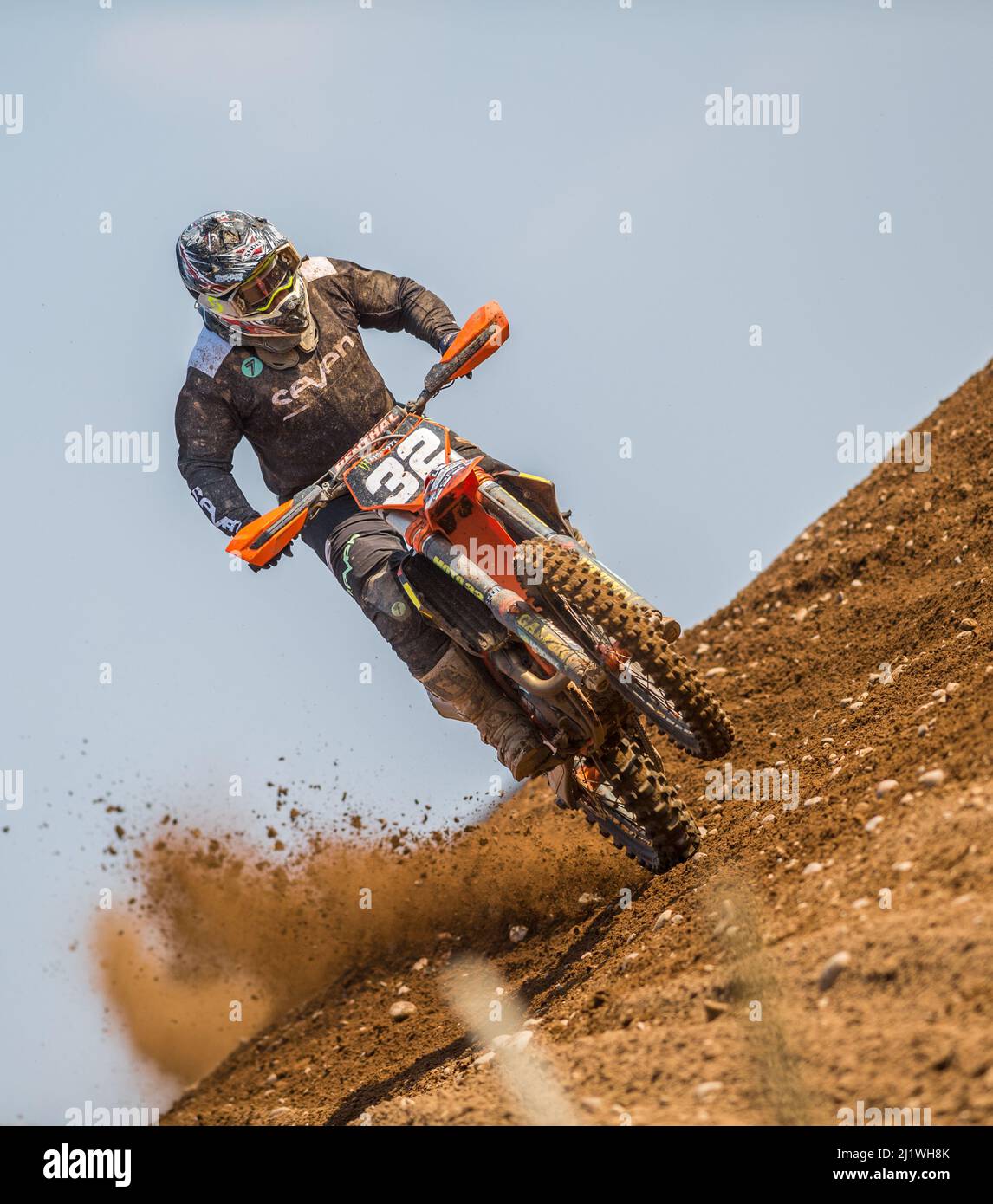 National Motocross sporting event Stock Photo - Alamy