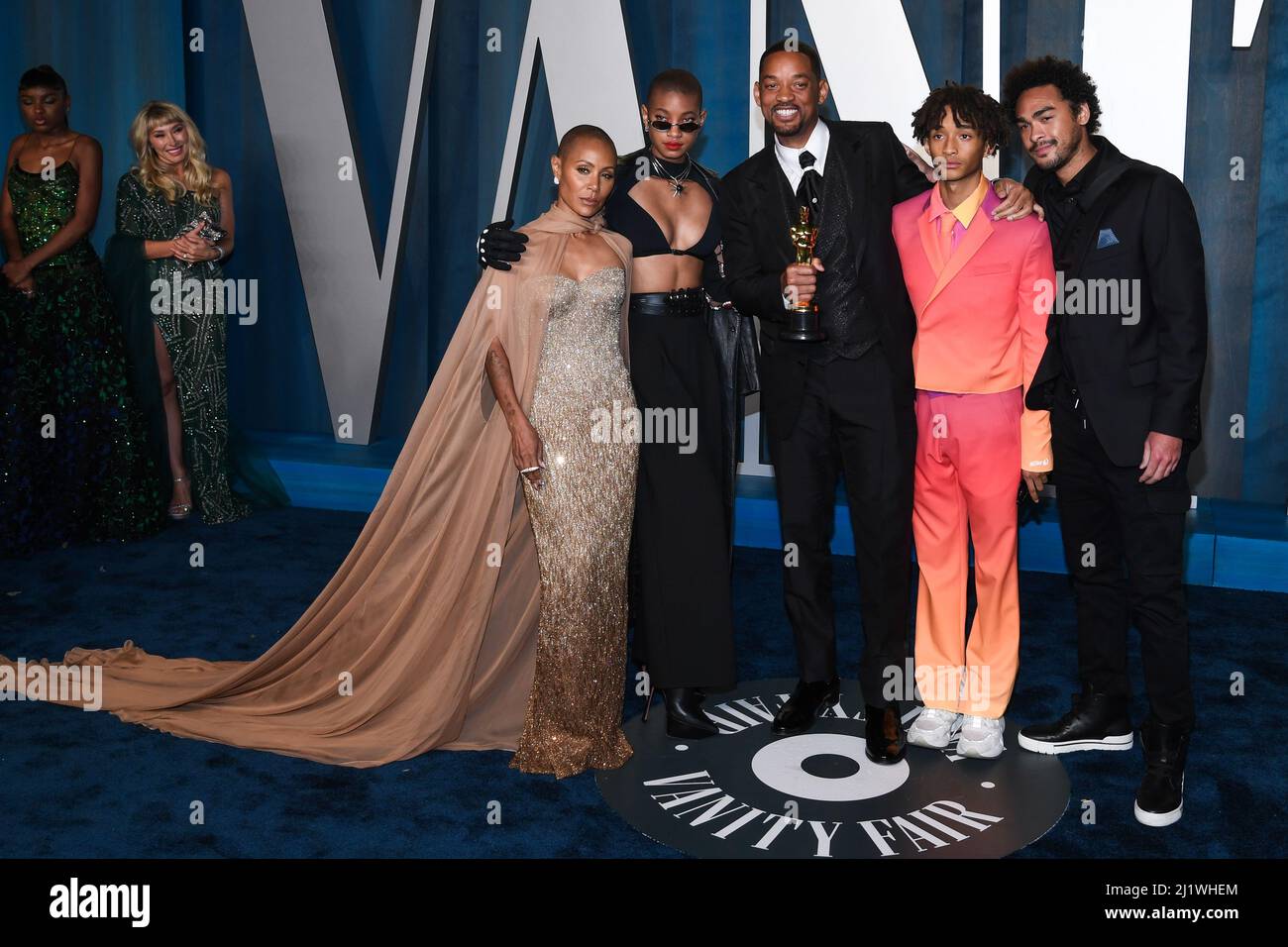 Beverly Hills, USA. 28th Mar, 2022. Jada Pinkett Smith, Willow Smith ...