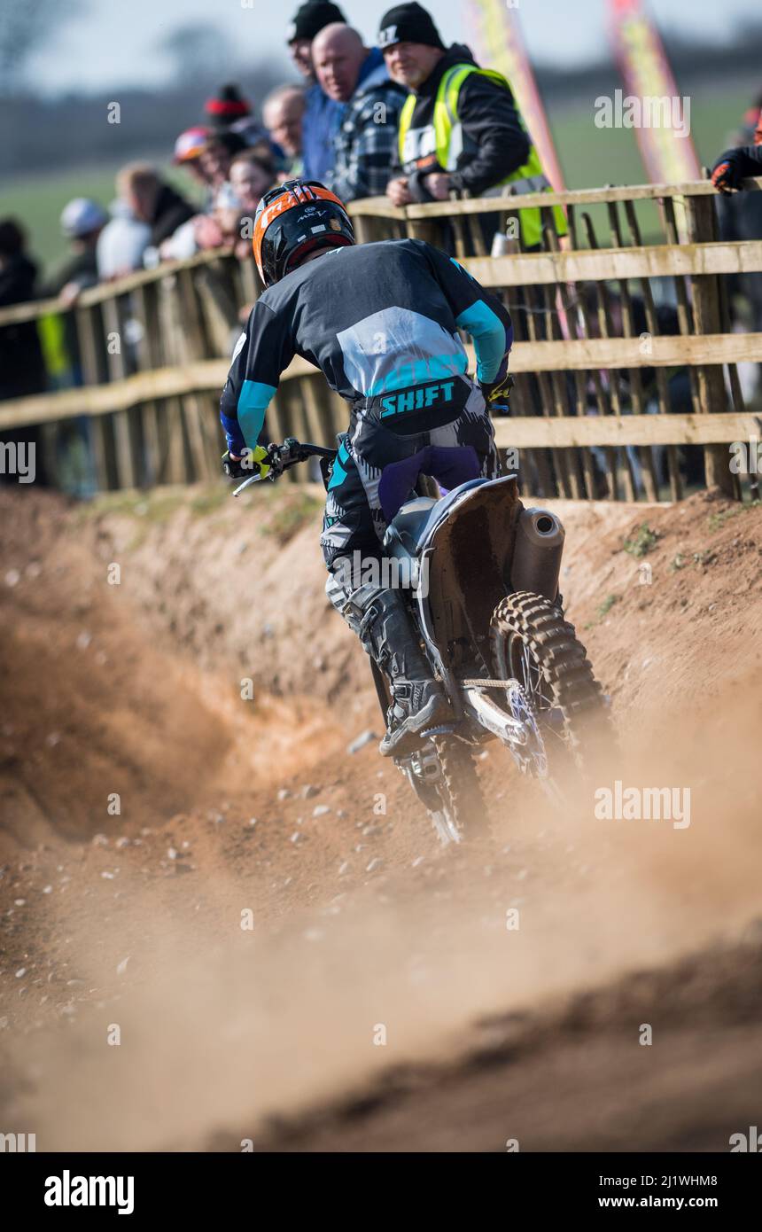 National Motocross sporting event Stock Photo - Alamy