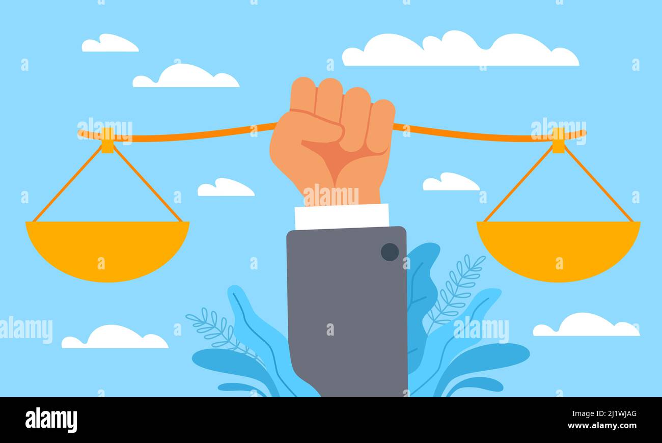 Balance in the justice system hi-res stock photography and images - Alamy