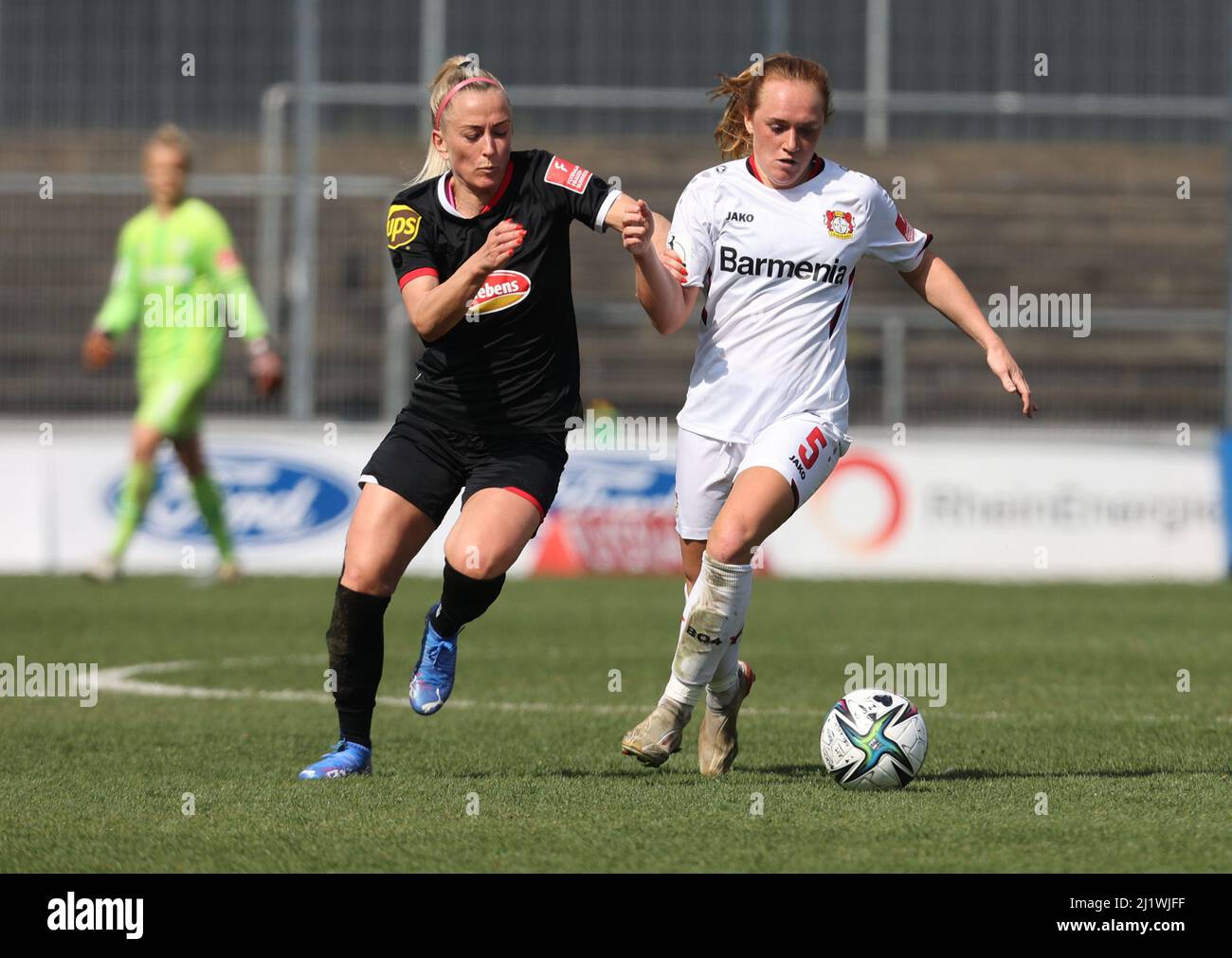 Cologne, Germany. 27th Mar, 2022. Flyeralarm Women's Bundesliga, Matchday 18, 1. FC Köln vs ...
