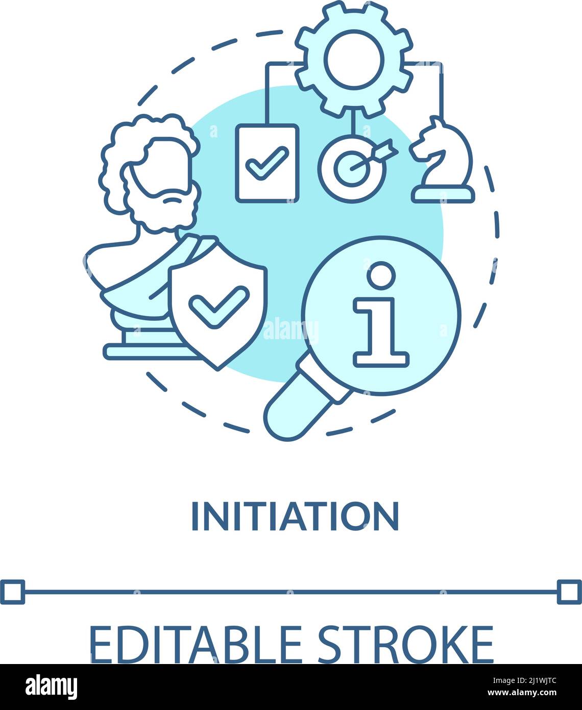 Initiation turquoise concept icon Stock Vector Image & Art - Alamy Initiation turquoise concept icon Stock Vector Image & Art - Alamy