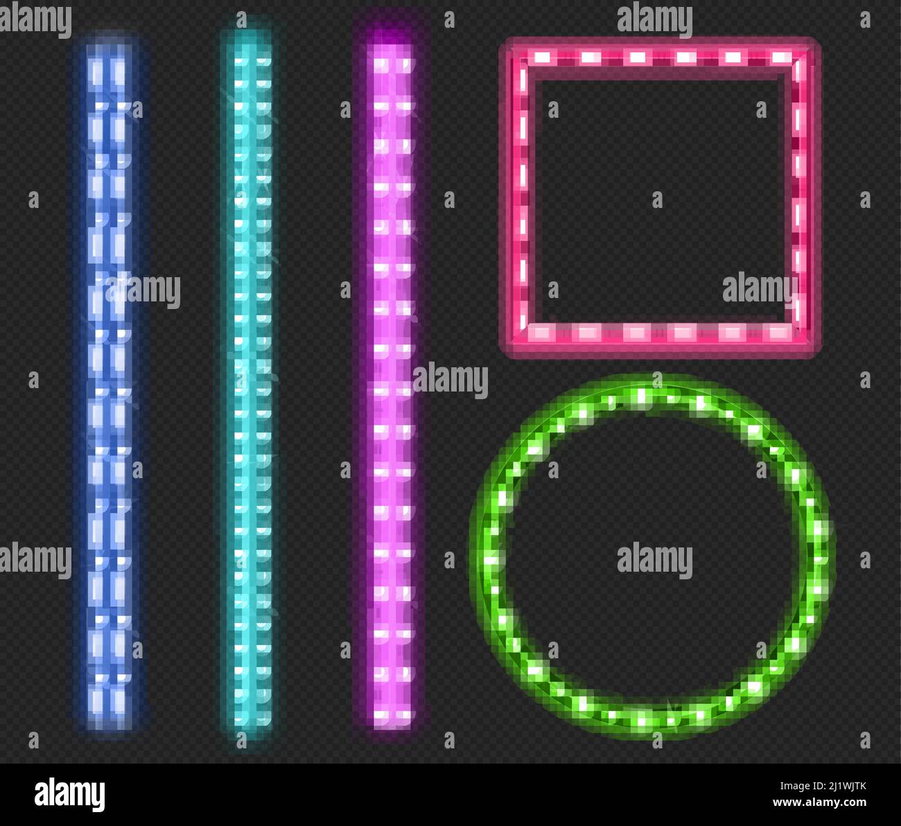 Fluorescent strip lighting Stock Vector Images - Alamy