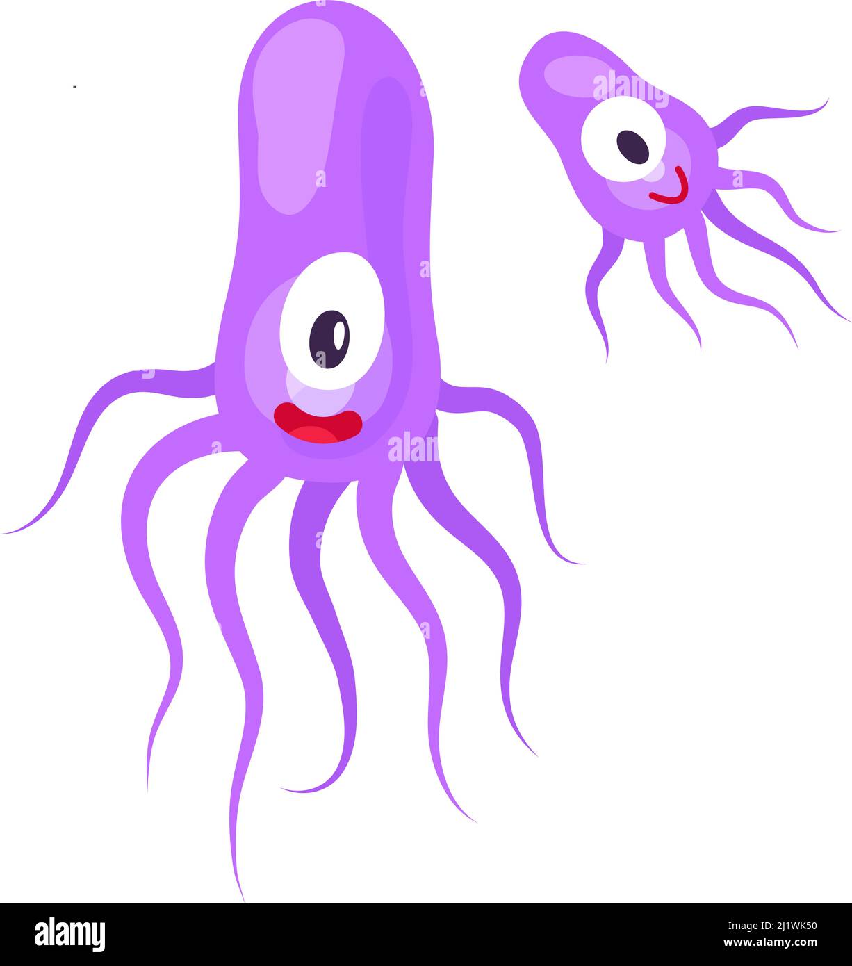 Germs cartoon hi-res stock photography and images - Alamy