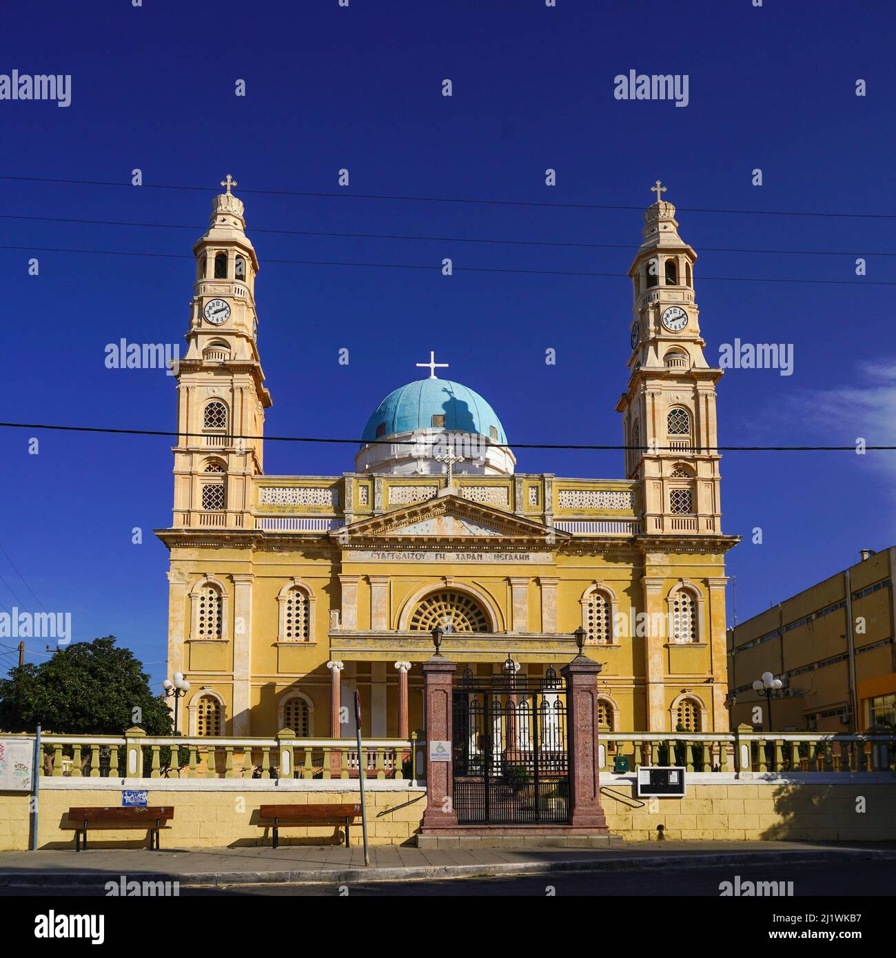 Evaggelistria Church, Chania, Crete Stock Photo - Alamy