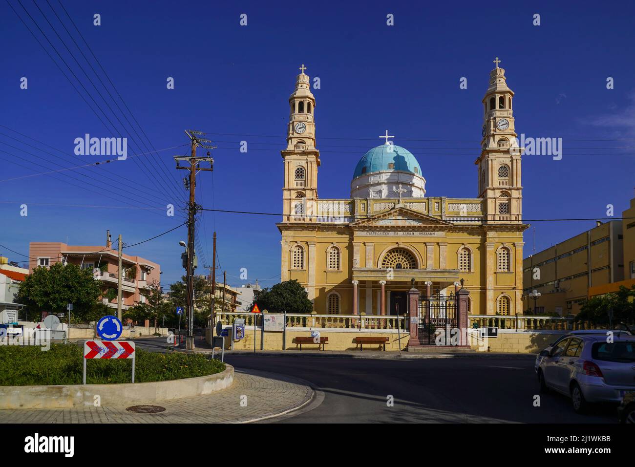 Evaggelistria Church, Chania, Crete Stock Photo - Alamy