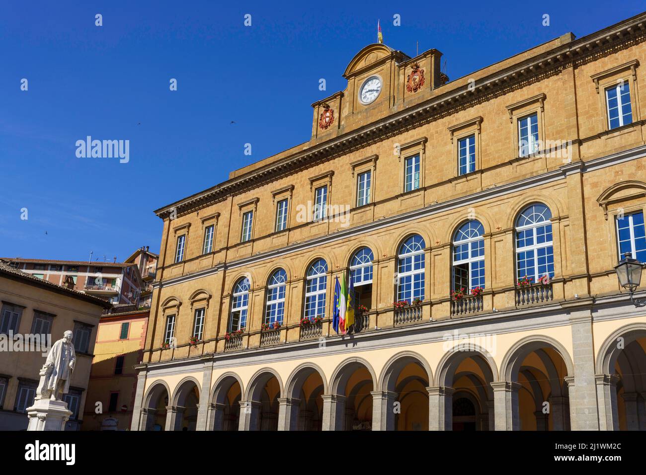 Historic city of Acquapendente, VIterbo province, Lazio, Italy Stock ...