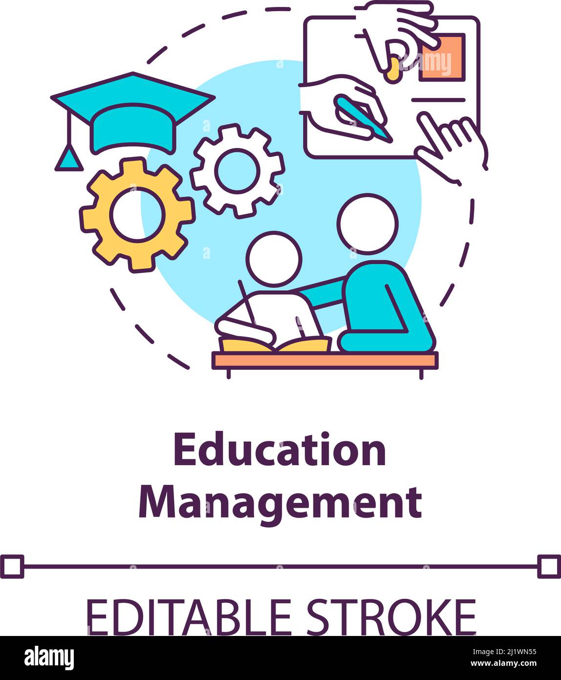 Academic administration Stock Vector Images - Alamy