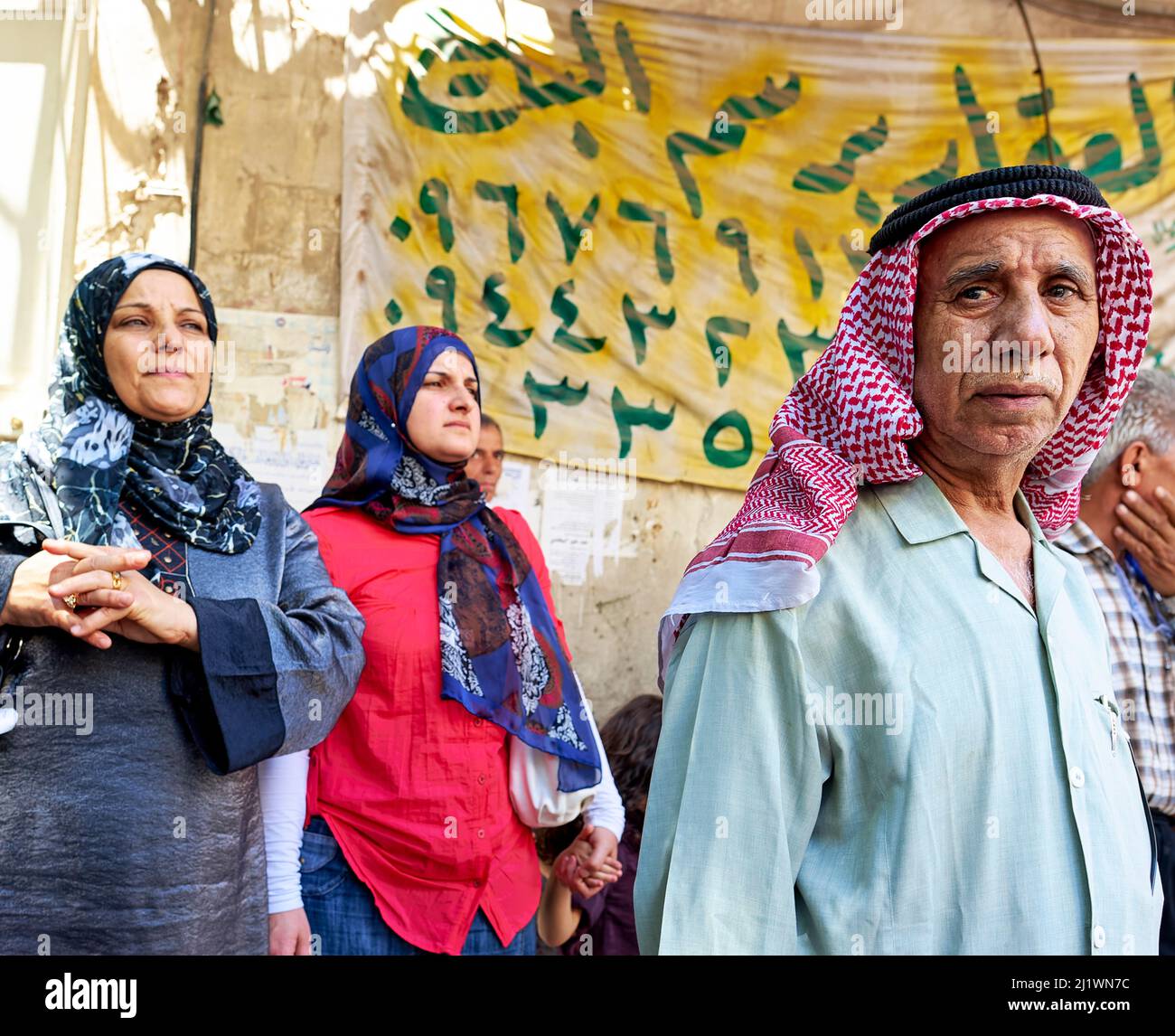 Syria. People in the streets of Damascus Stock Photo - Alamy
