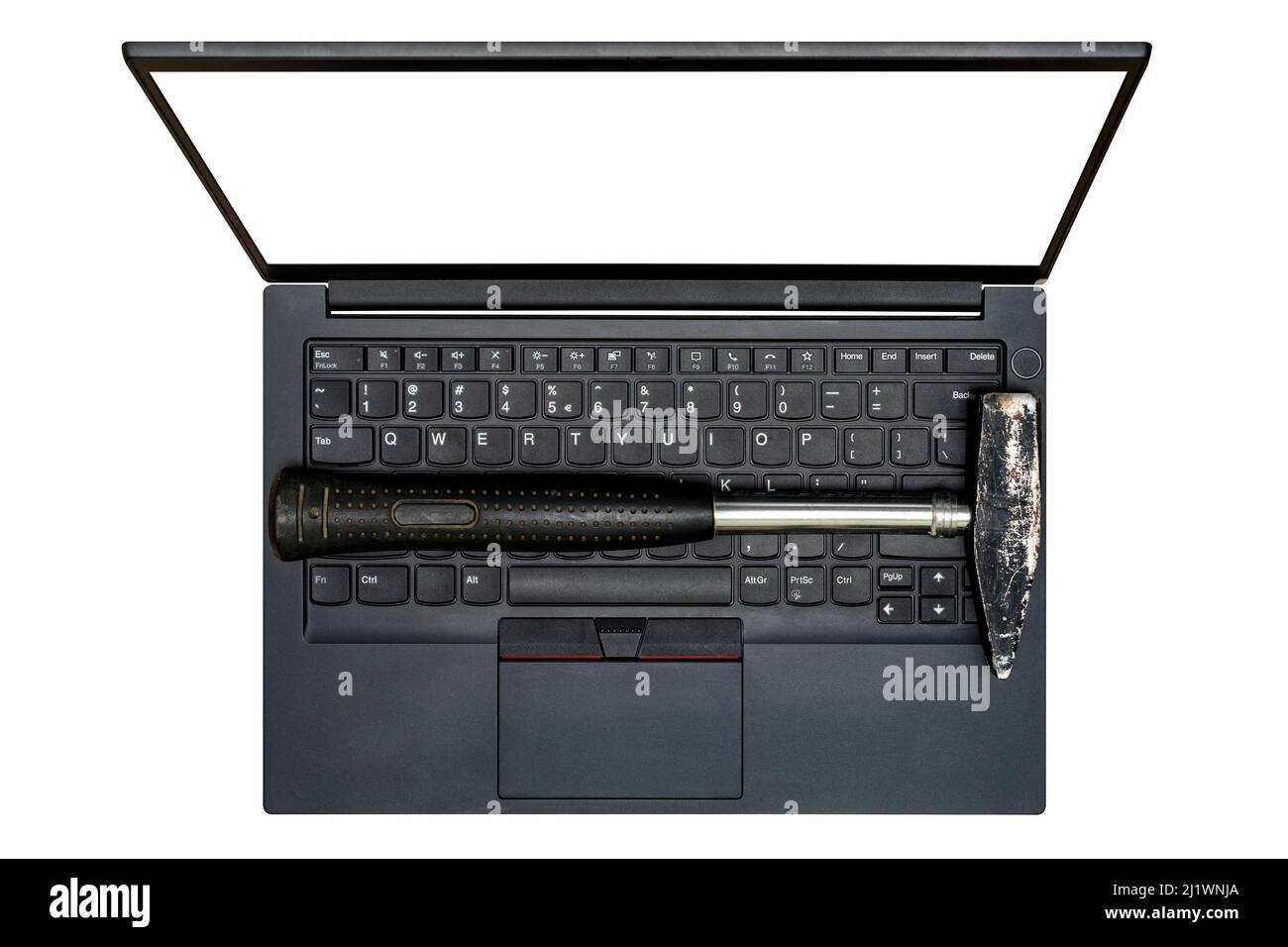 Hitting keyboard hi-res stock photography and images - Alamy