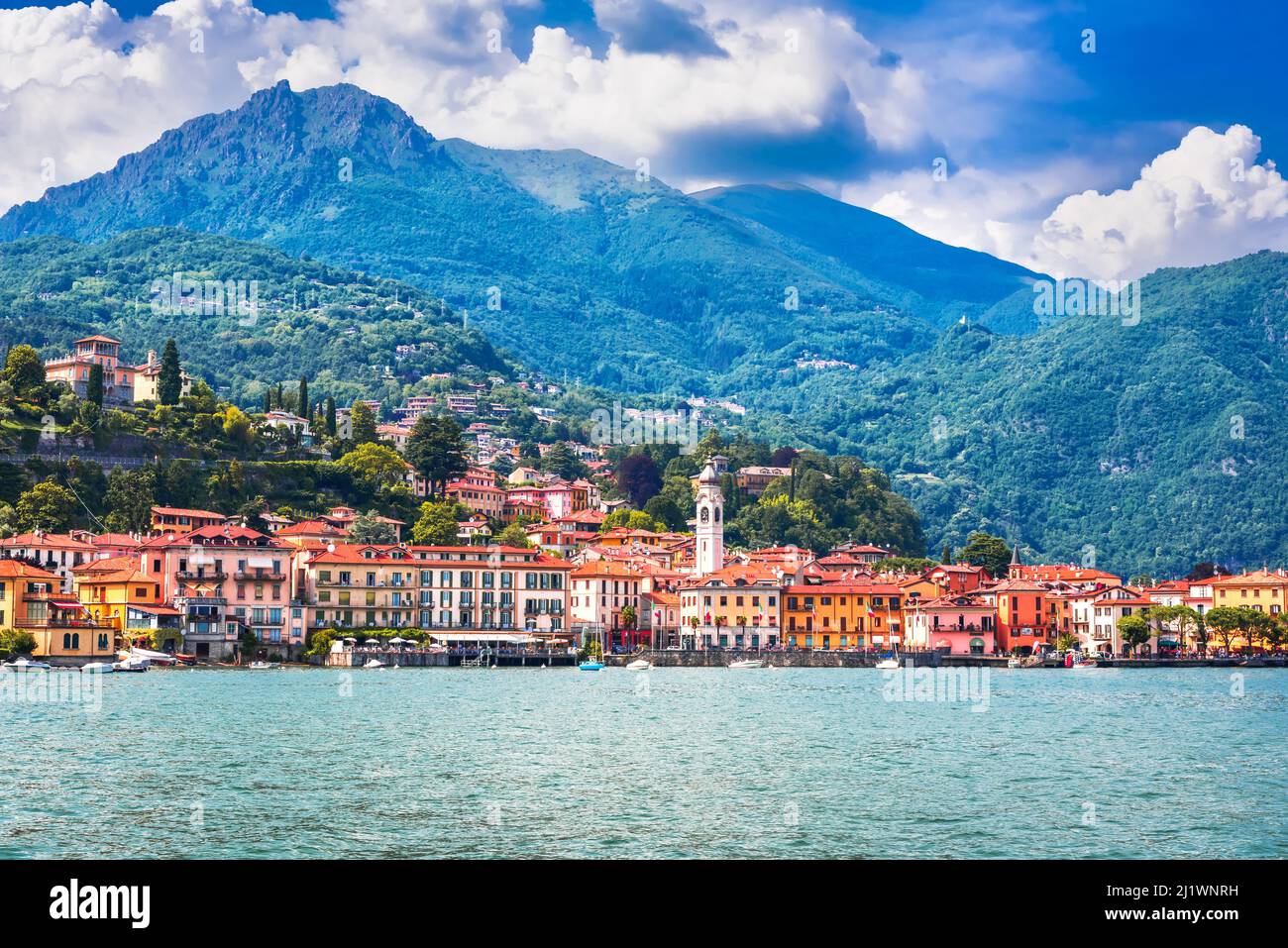 Menaggio, Lake Como - Scenic town on Lago di Como coastline, Lombardy ...